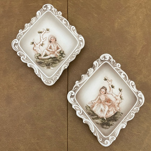 Lefton | Art | Vintage Lefton Wall Plaques | Poshmark